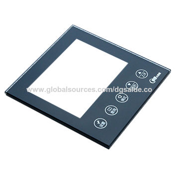 Buy Wholesale China 3mm Tempered Square Glass Touch Panel For Dimmer ...
