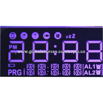 Buy Wholesale China Custom Segment Tn Lcd Display, Negative, Transmissive Mode With White ...