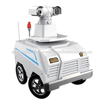 China Security Guard Robot Used in Community with Safety Protection on ...