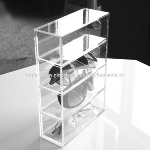 Customize acrylic clear drawer box, clear box clear drawer box acrylic ...