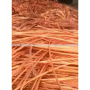 Buy Wholesale China 99.9 Purity Copper Wire Scrap/copper Millberry 99.9 ...