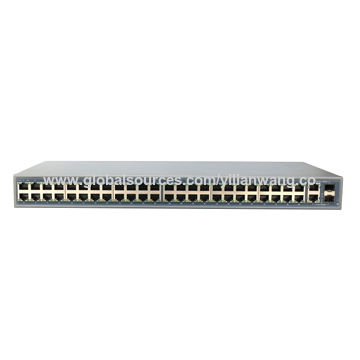 Buy Wholesale China Ethernet Networking Switch, 48 Port 10/100m With 2 ...