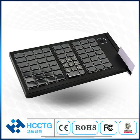 High Quality Membrane 66 Keys Mini POS Programmable Keyboard with ...