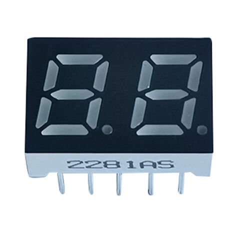 Red Dual-digit 7-segment LED display, outdoor led display outdoor ...