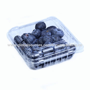 125g Cherry, Strawberry, Mulberry Plastic Clamshell Packaging Plastic ...