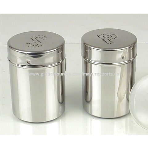 Buy Wholesale India Stainless Steel Salt And Pepper Shaker & Stainless ...