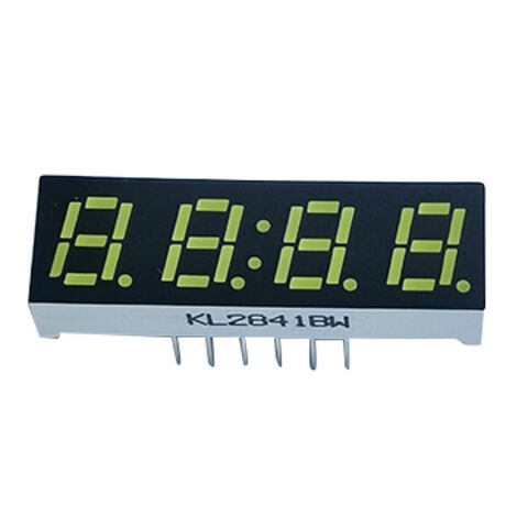 White 0.28-inch Four digit 7-Segments LED Display, outdoor led display ...
