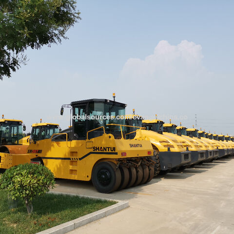 China Road Roller, 16-ton Hydraulic Tyre Road Roller, XP163 on Global ...