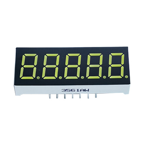China White 0.36-inch Five digit 7-Segments LED Display on Global Sources,led display,Outdoor ...