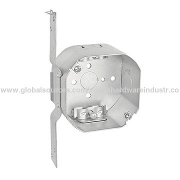 American Knockout Box, 4" Octagon Box, Ceiling, Junction, Wall-mounted ...