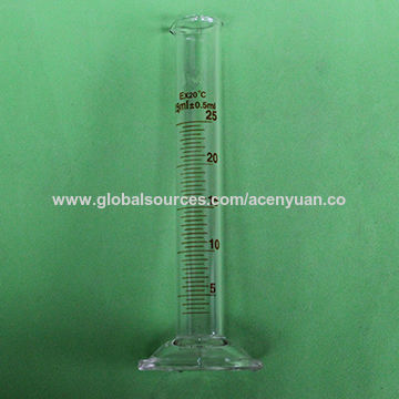 Buy Wholesale China Lab Glassware Measuring Cylinder,25ml Manufacturer ...