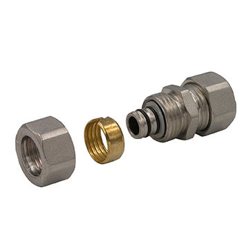 Buy Wholesale China Brass Ring Compression Fittings For Pex-al-pex Pipe ...
