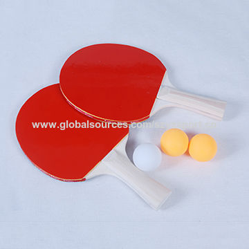 Buy Wholesale China Ping Pong Table Tennis Racket With 3 Table Tennis ...
