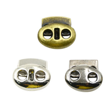 Buy Wholesale China 4.5mm Two Holes Zinc Alloy Plastic Spring Stopper ...