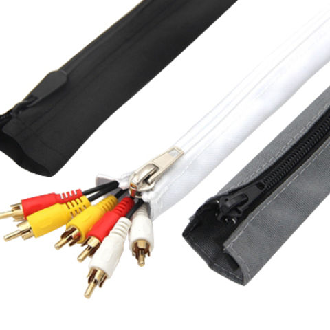 Buy Wholesale China Eko 25mm Flexible Management Zipper Cable Organizer ...