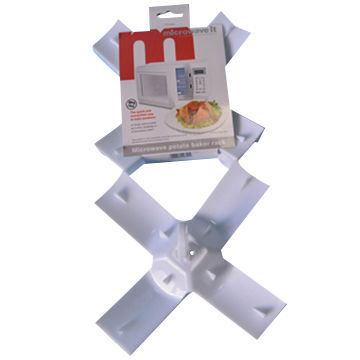 Buy Wholesale China Plastic Microwave Potato Baker Rack & Plastic ...