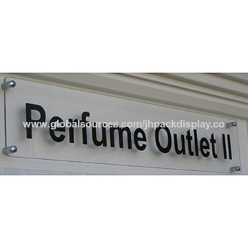 Buy Wholesale China Acrylic Perspex Signs, 100% Customized Sizes And ...