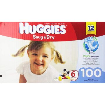 By-huggies Snug And Dry Diapers, Size 6, 100 Count - Buy United States ...