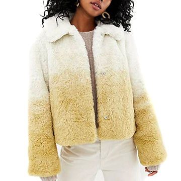 Buy Wholesale China Fashionable Women Custom Color Gradient Fleece ...