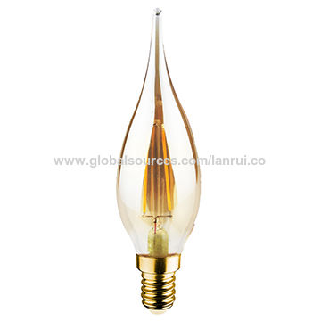 Buy Wholesale China Led Filament Candle Golden Appearance & Led ...