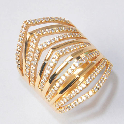 Buy Wholesale China Oem Top Quality Gold Plated Rhodium Plated Aaaaa ...