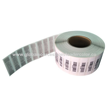 Buy Wholesale China Uhf Paper Label, Size 76*20mm With Chip H3 Chip 860 ...