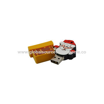 Buy Wholesale China Pvc Mini Usb Flash Drive, Christmas Santa Claus ...