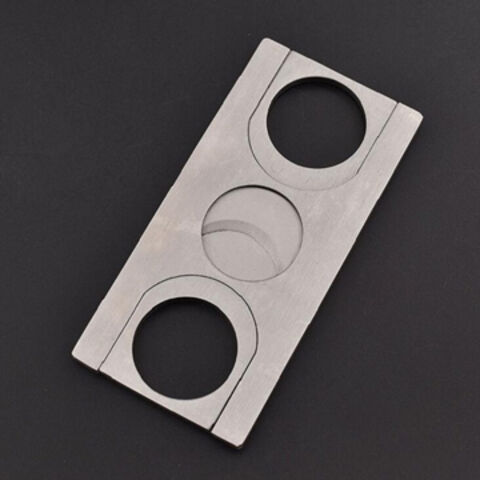 Rectangle Stainless Steel Cigar Cutters With Customized Packing Laser ...