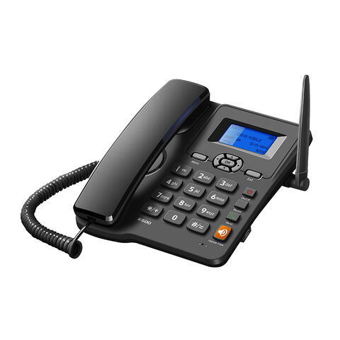 China 13 Years Manufacturer of landline phone with sim card slot GSM ...