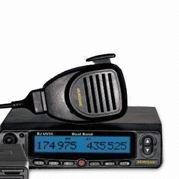 Dual-band Mobile Radio with DTMF Microphone and CTCSS/DCS Encoder ...