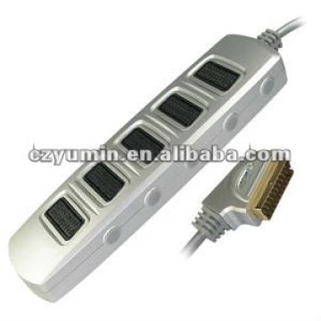 Buy Wholesale China Connector & Adapter > Scart Adapter - Scart Box ...