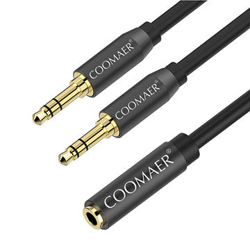 Buy Wholesale China Stainless Steel 3.5mm Aux Audio Cable Male To Male ...