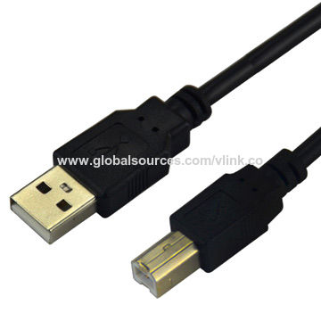 Buy Wholesale China Usb Port 2.0 A Plug To Usb 2.0 B Printing Lead Usb ...