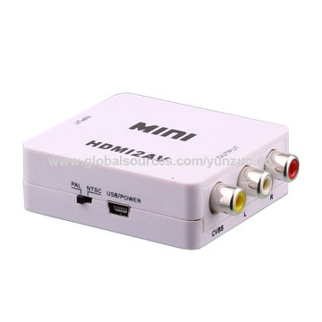 Buy Wholesale China Mini Hdmi 2 Av Hdmi To 5.1 Rca Cvbs Composite Hdmi ...