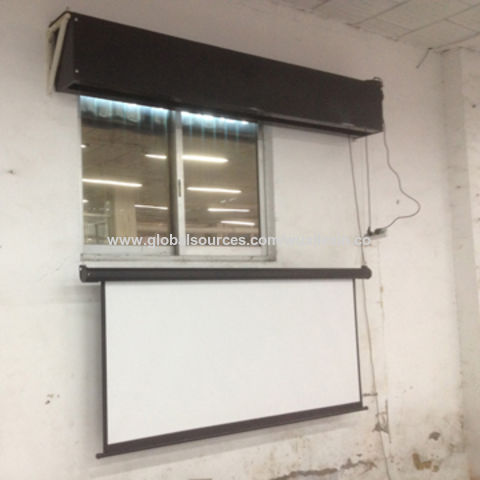 Buy Wholesale China Twice Lifting Screen Projection Screen & Twice ...