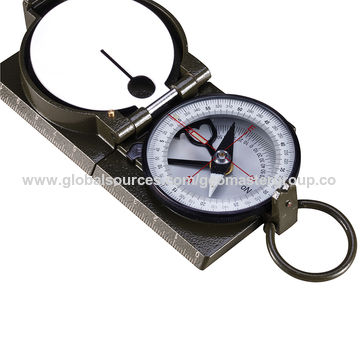 Pocket Compass Mainly Used For Measuring Azimuth, Distance, Slope ...