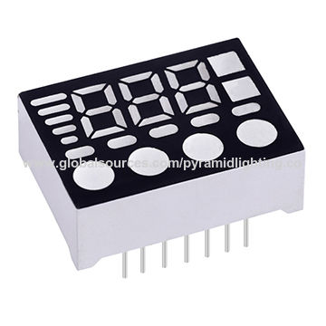 Buy Wholesale China 1.5 Inch Bi-color 1 Digit Led 7 Segment Display ...