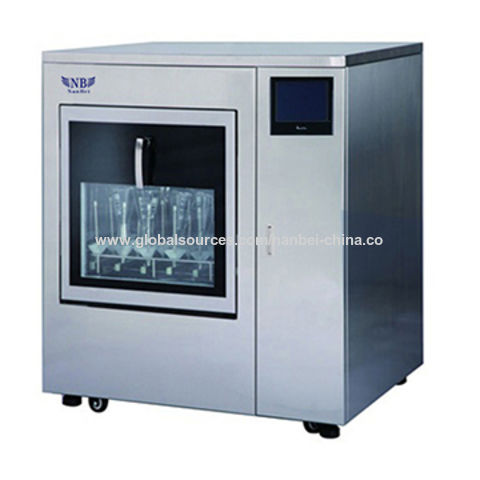 China Laboratory automatic flask petri dish wash cleaning machine 200L ...