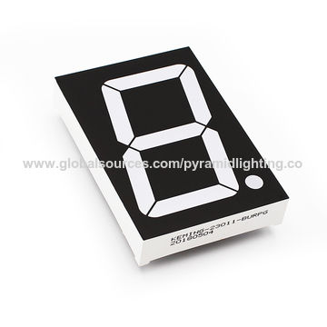 1.5 Inch Bi-color 1 Digit Led 7 Segment Display - Buy China Wholesale ...