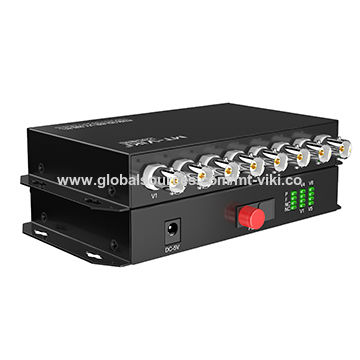 Mt-viki 8 Port Videooptical Transceiver Adaptor Over One Fiber 8 ...