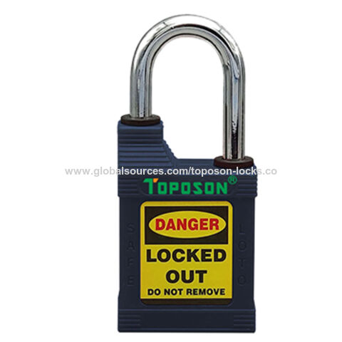 Buy Wholesale China Toposon Abs Safety Padlock With Master Keys All ...