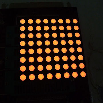 Dot Matrix LED Display RGB or single color 520 to 525nm face color ...
