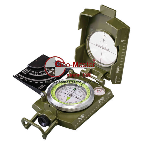 Buy Wholesale China 0-360º Military Prismatic Compass W.clinometer ( 0 ...