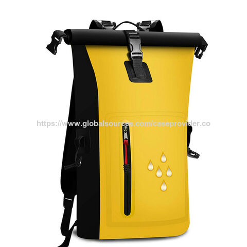 Outdoor Hiking Swimming High Quality Orange 500D PVC Tarpaulin ...