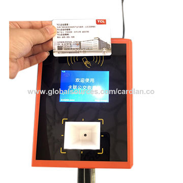 Bus RFID Reader support 4G and GPS with recharge writer for city bus ...