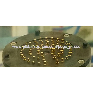 Circular pogo pin connector with 2 to 128 pins, Circular connector ...