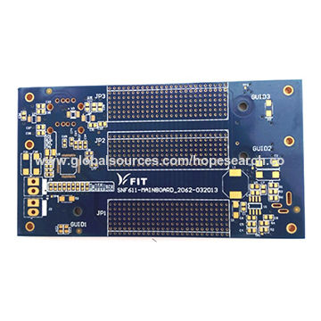 China 6 Layers PCB board with 3.2 mm final thickness and immersion gold ...
