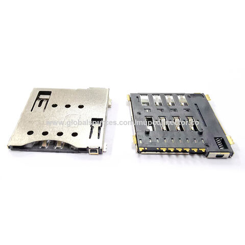 Buy Wholesale China Mup-c792-3 Push Push Type Micro Sim Card Connectors ...