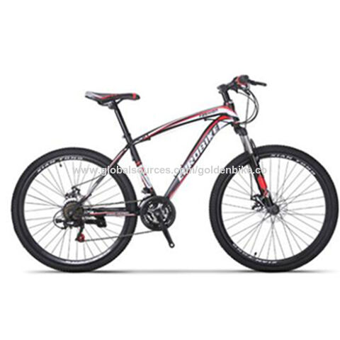 China 26" steel frame 21 speed mountain bike on Global Sources