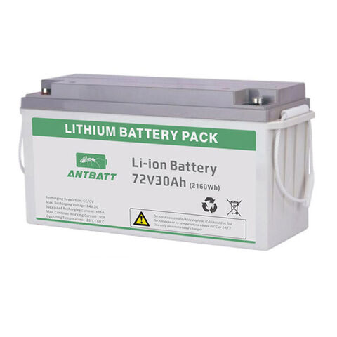 Buy China Wholesale Lithium Ion Battery Pack 72v 30ah 2160wh & Li-ion ...